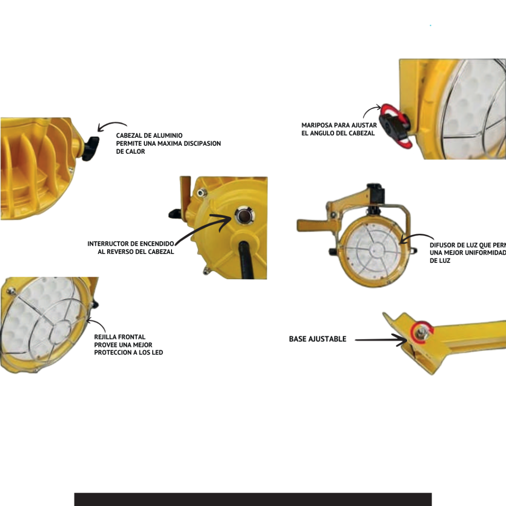 LAMPARA PARA ANDENES DE 30WATT 220VAC – AS electronic